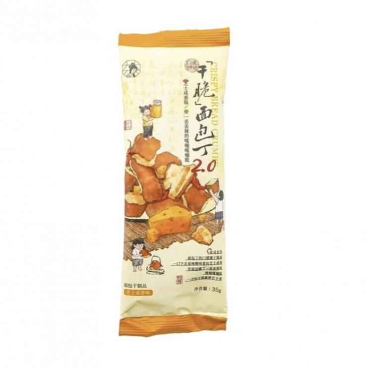 茶颜悦色 干脆面包丁 海盐焦糖味 35g | CYYS Crispy Bread Crumbs Sea Salt Caramel Flavor ...